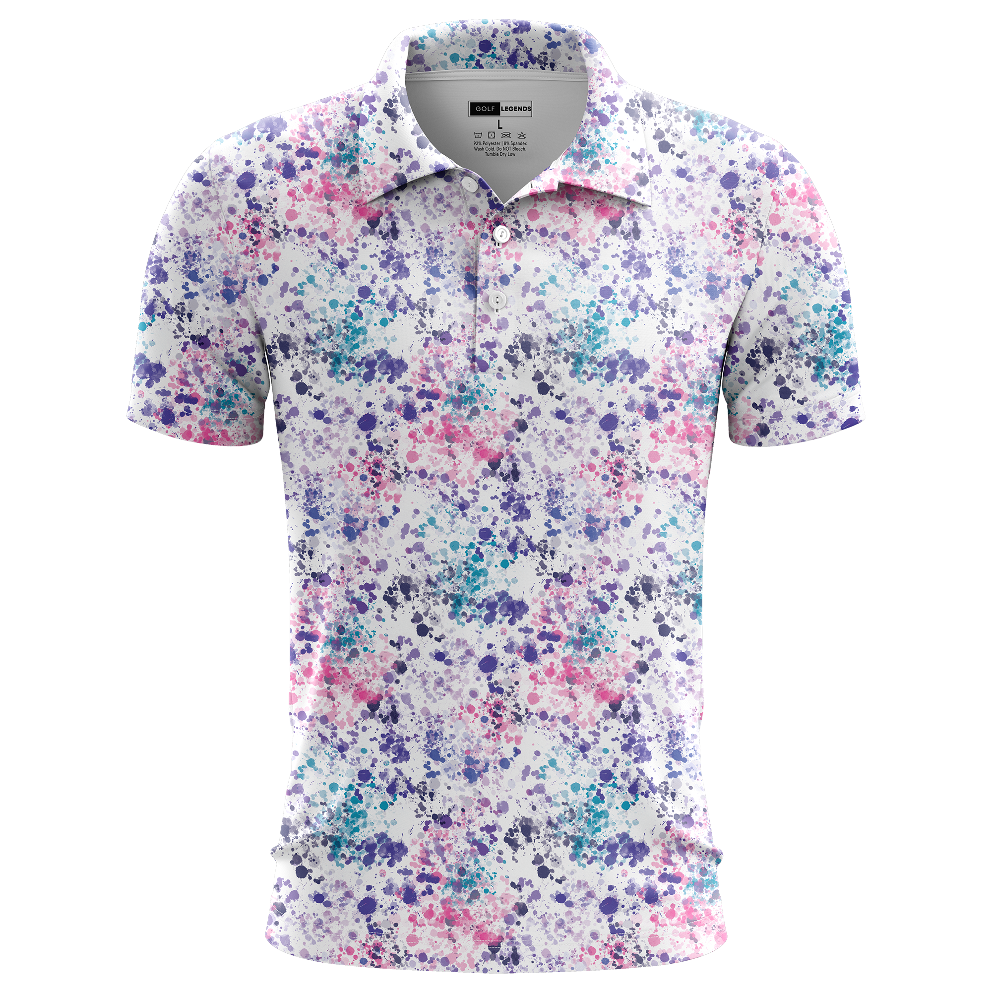 Paint Splatter Golf Shirt – Golf Legends